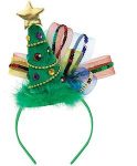 Christmas Tree Headband as part of your holiday outfit