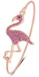 Rose Gold Flamingo Bracelet - Closet Refill